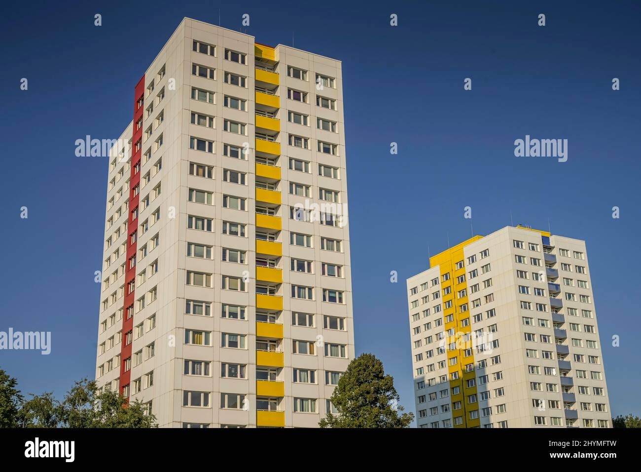 High-rise residential building, Holzmarktstrasse, Friedrichshain ...