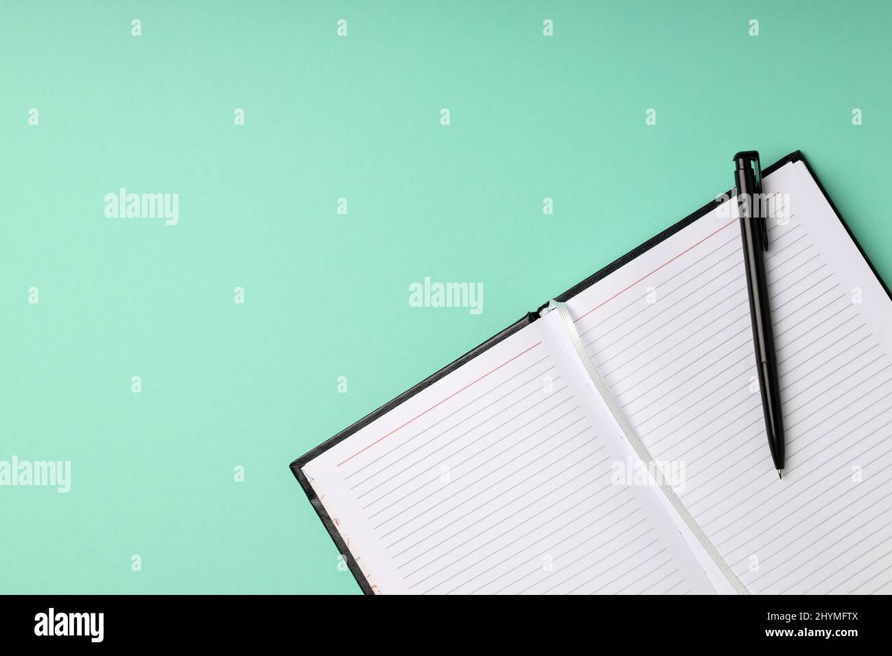 Planner mint background hi-res stock photography and images - Alamy