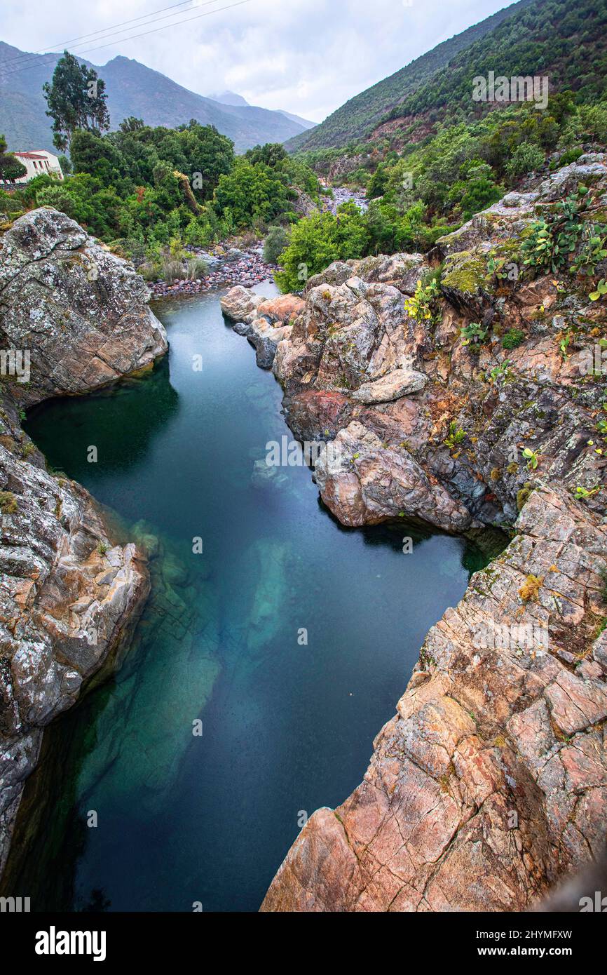 , Fango Valley, France, Corsica, Manso Stock Photo - Alamy