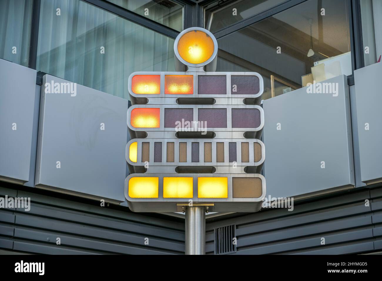 Set Theory Clock, Europa Center, Tauentzien, Charlottenburg, Berlin ...