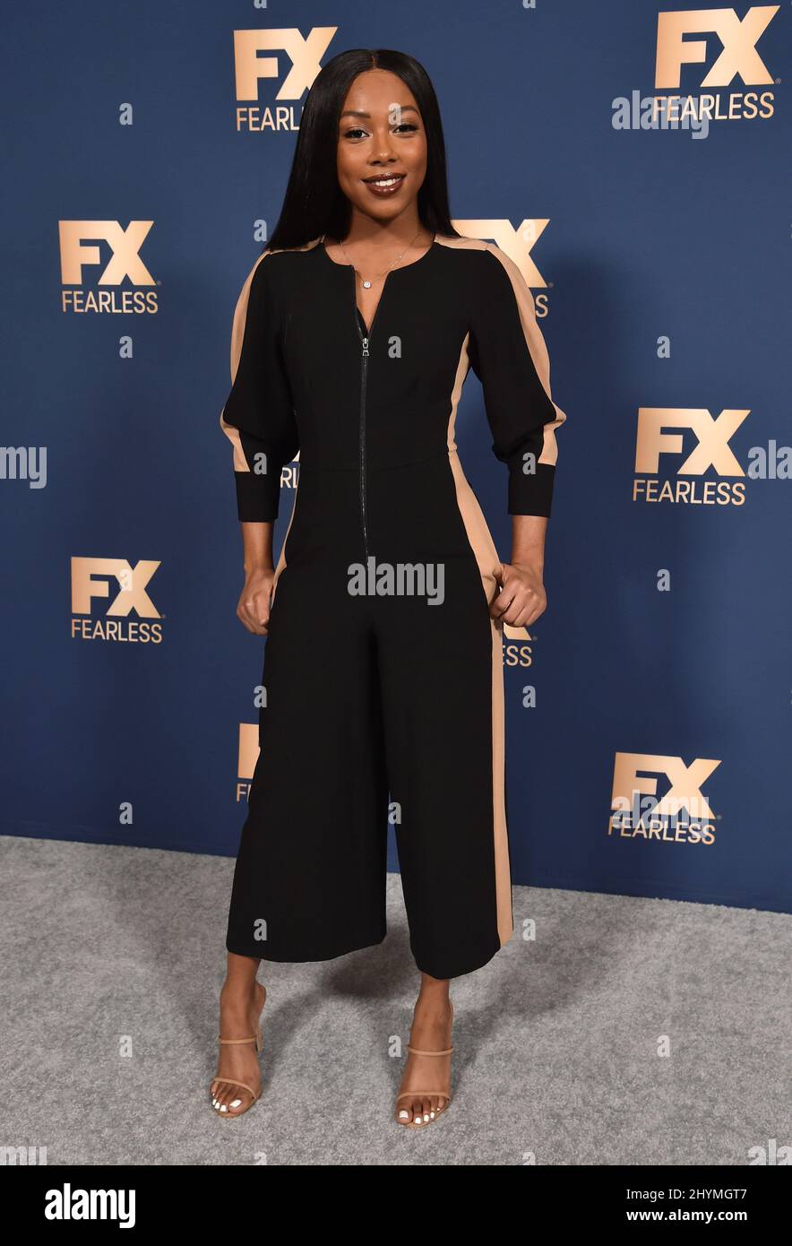 Emyri Crutchfield at FX Networks' Star Walk Winter Press Tour 2020 held ...
