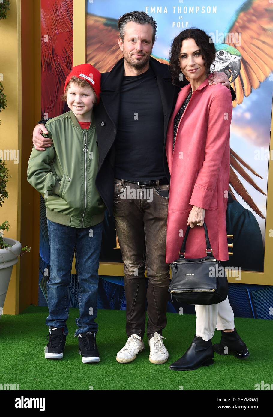 Minnie Driver, Henry Driver and Addison O'Dea at the "Dolittle" Los ...
