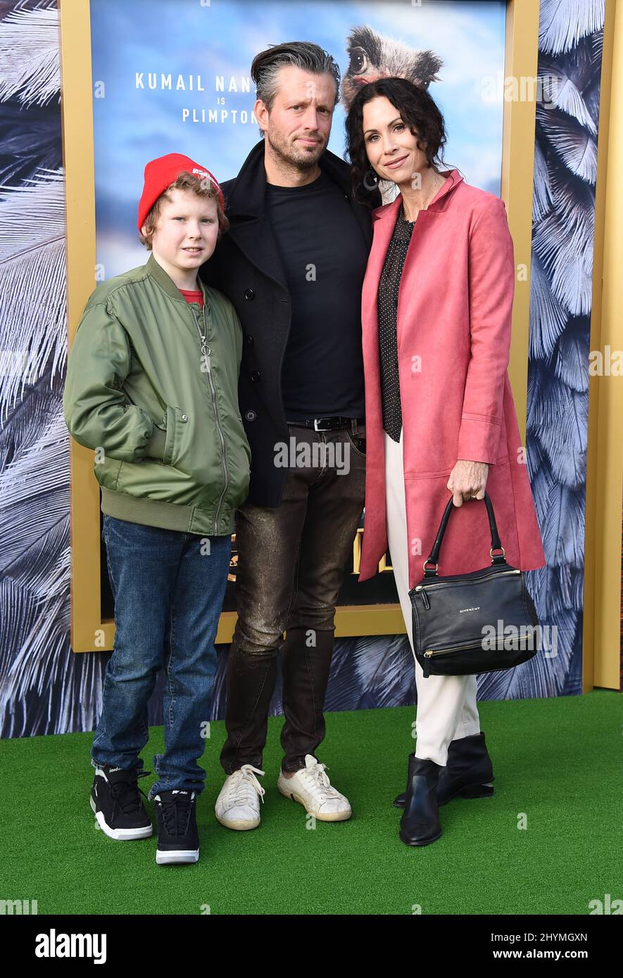 Minnie Driver, Henry Driver and Addison O'Dea at the "Dolittle" Los ...