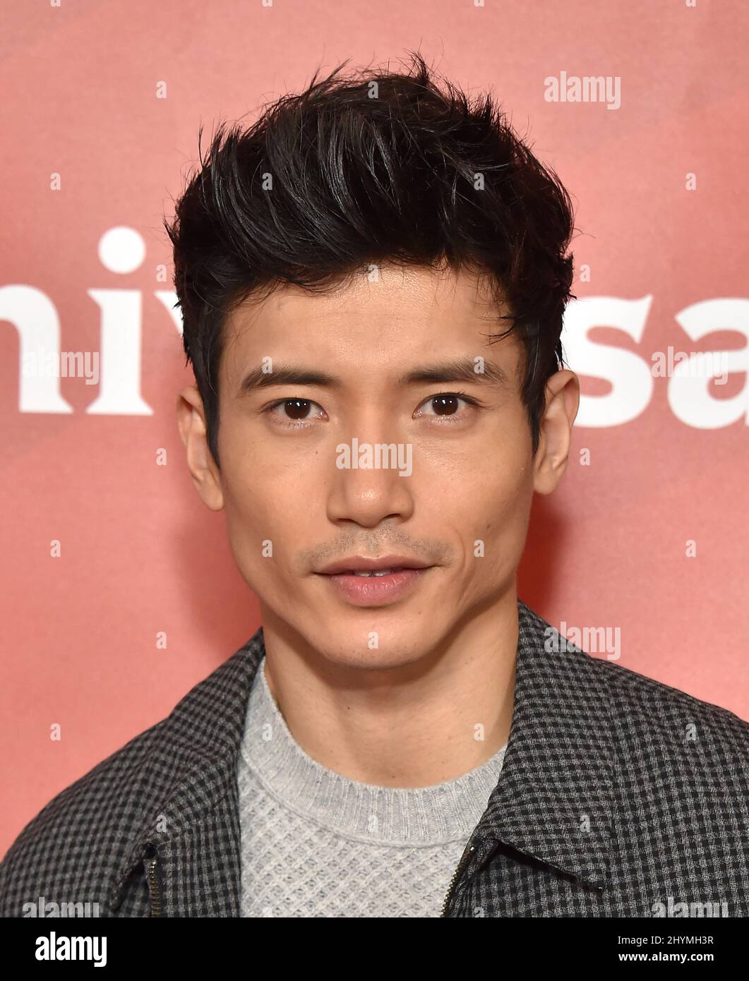 Manny Jacinto arriving to the NBCUniversal Winter TCA 2020 at Langham ...