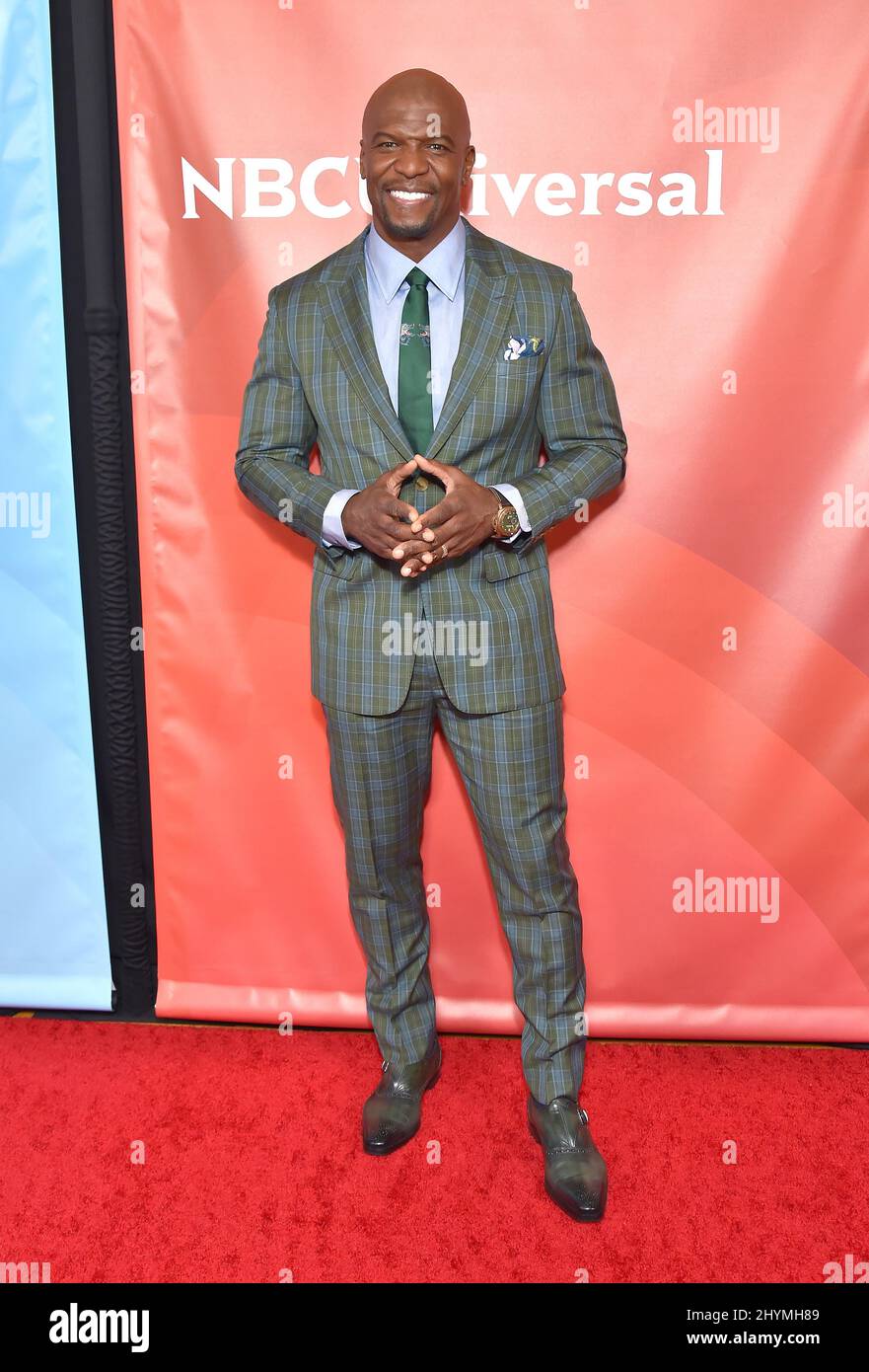 Terry Crews arriving to the NBCUniversal Winter TCA 2020 at Langham ...