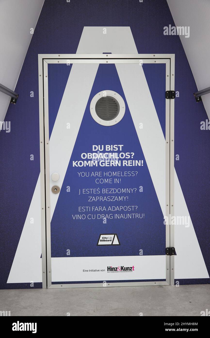 Hamburg, Germany. 15th Mar, 2022. The front door of a City Life ...