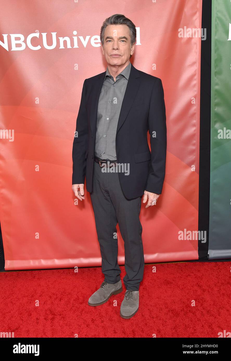 Peter Gallagher arriving to the NBCUniversal Winter TCA 2020 at Langham ...