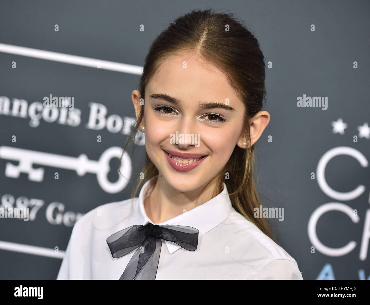 Julia Butters at the 25th Annual Critics' Choice Awards held at Barker ...