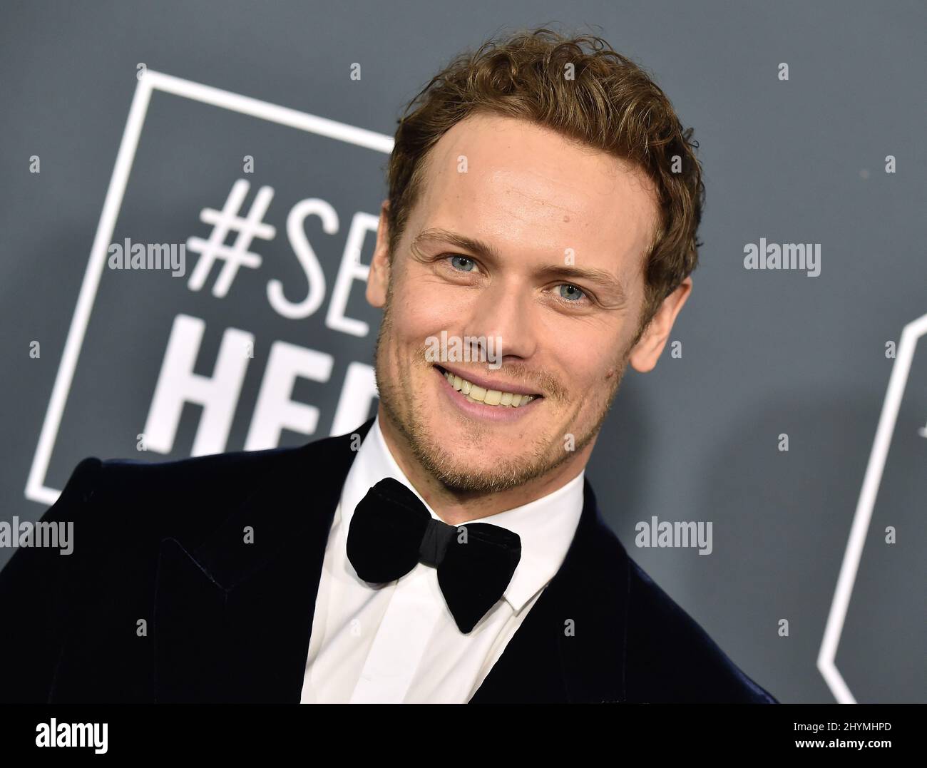 Sam Heughan at the 25th Annual Critics' Choice Awards held at Barker ...