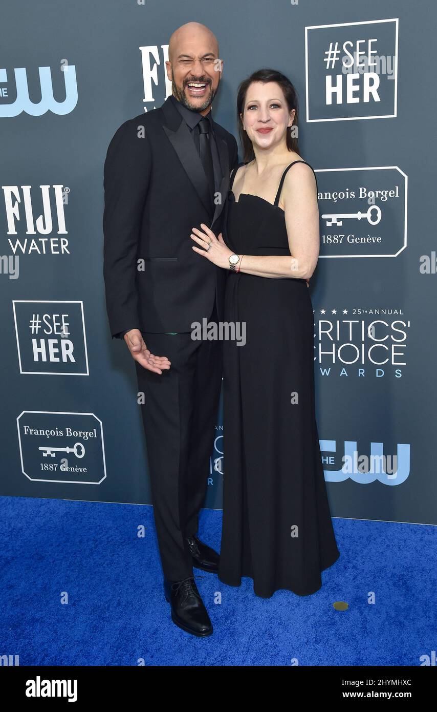 Keegan Michael Key and Elisa Pugliese at the 25th Annual Critics ...
