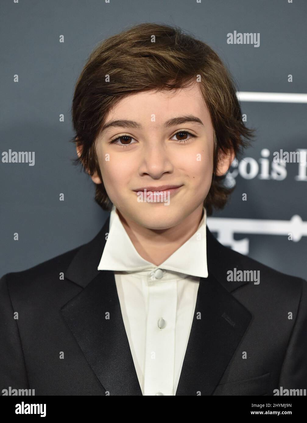 Azhy Robertson at the 25th Annual Critics' Choice Awards held at Barker ...