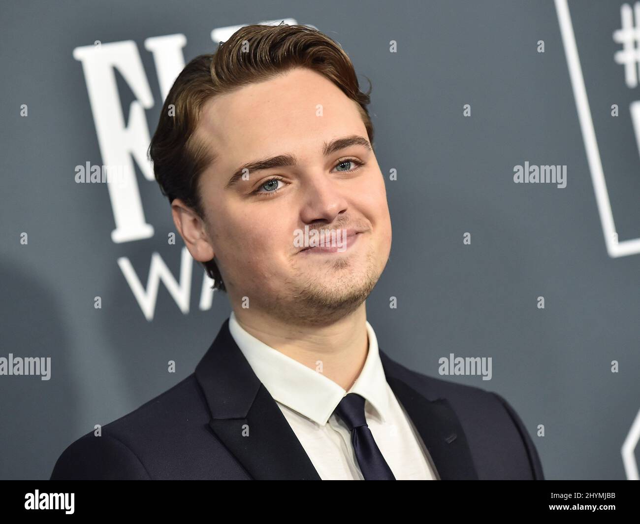 Dean-Charles Chapman at the 25th Annual Critics' Choice Awards held at ...