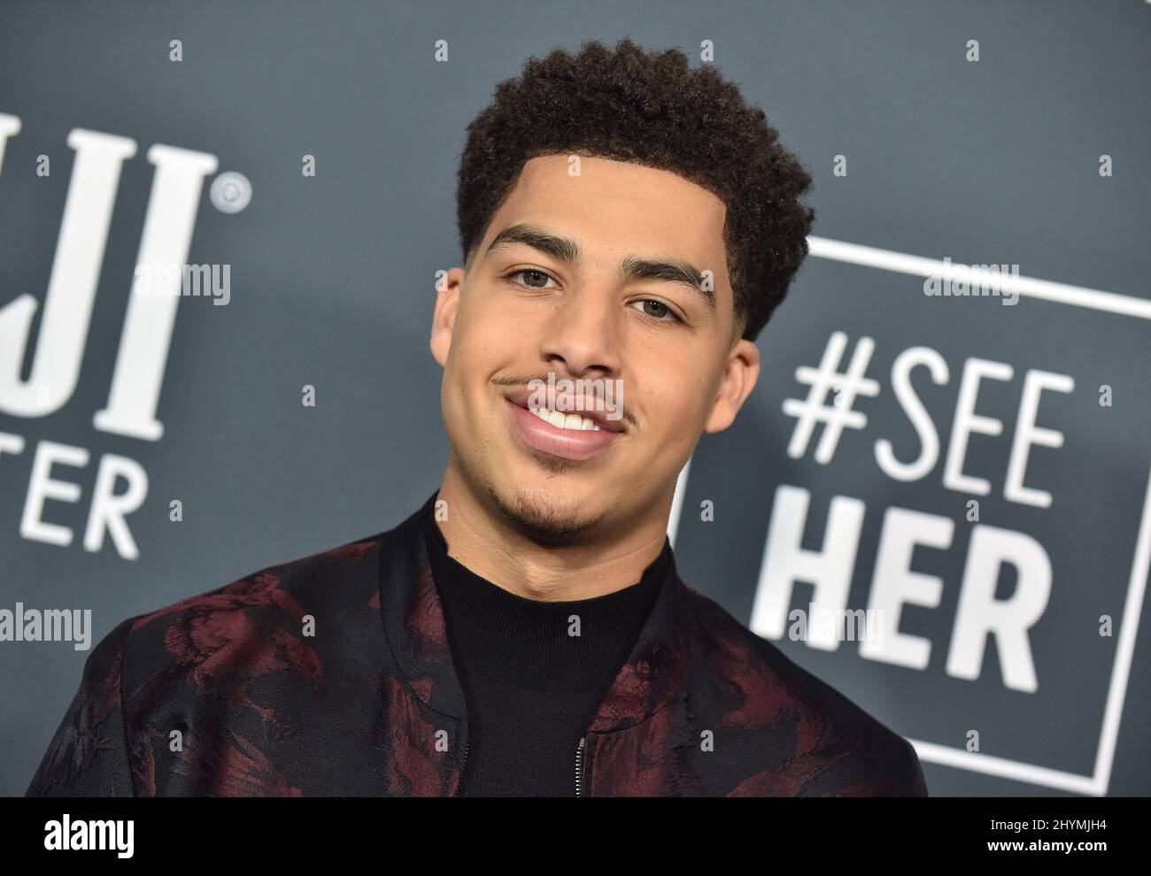 Marcus Scribner at the 25th Annual Critics' Choice Awards held at ...