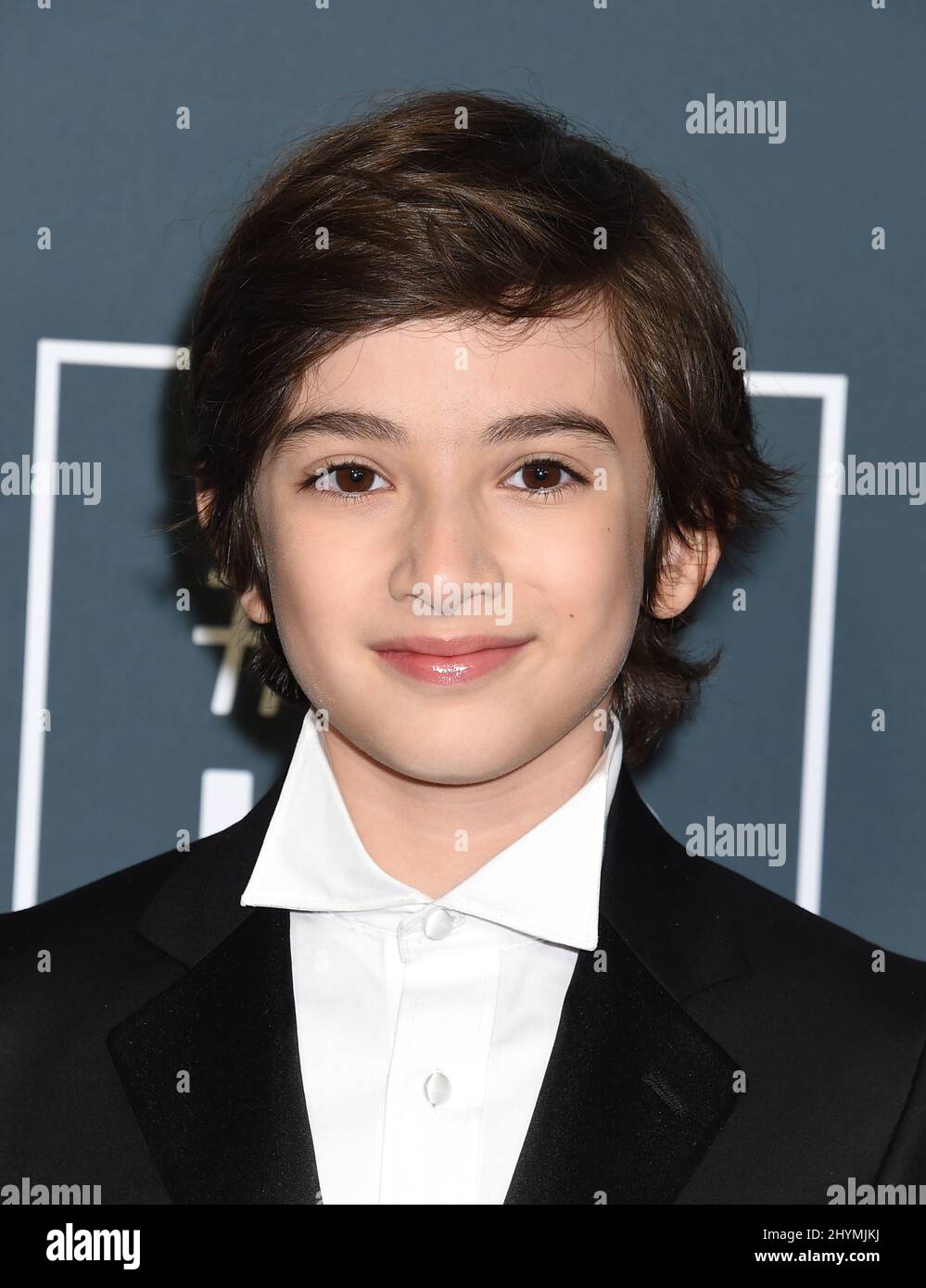 Azhy Robertson at the 25th Annual Critics' Choice Awards held at Barker ...