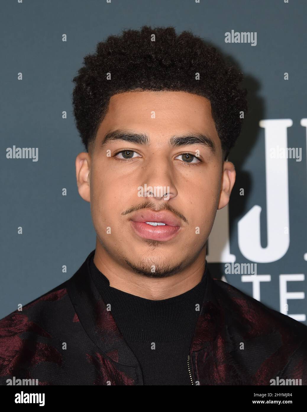 Marcus Scribner at the 25th Annual Critics' Choice Awards held at ...