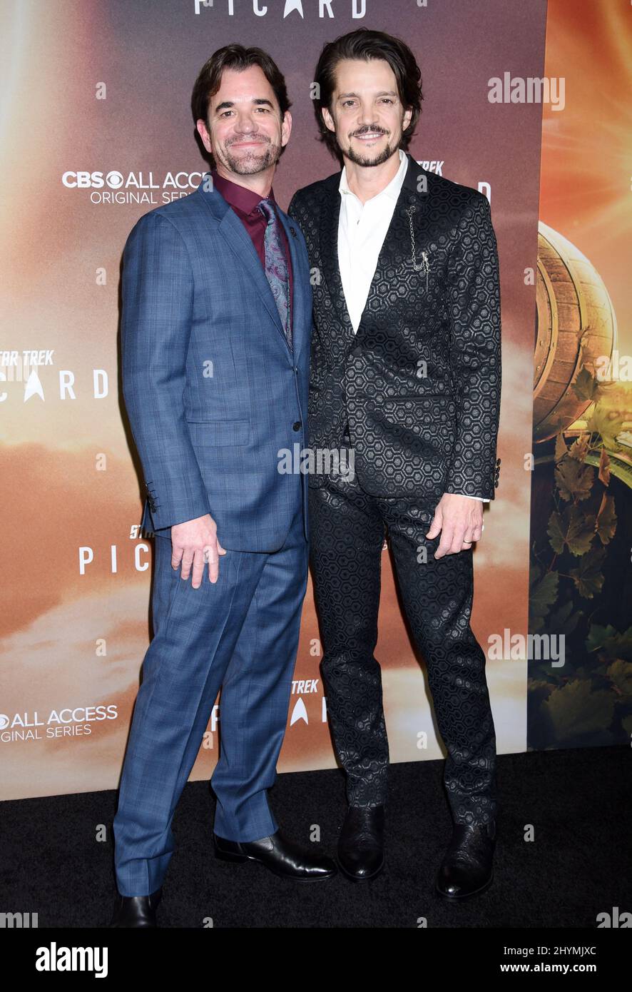Jonathan Del Arco and Kyle Fritz at CBS All Access' "Star Trek: Picard ...