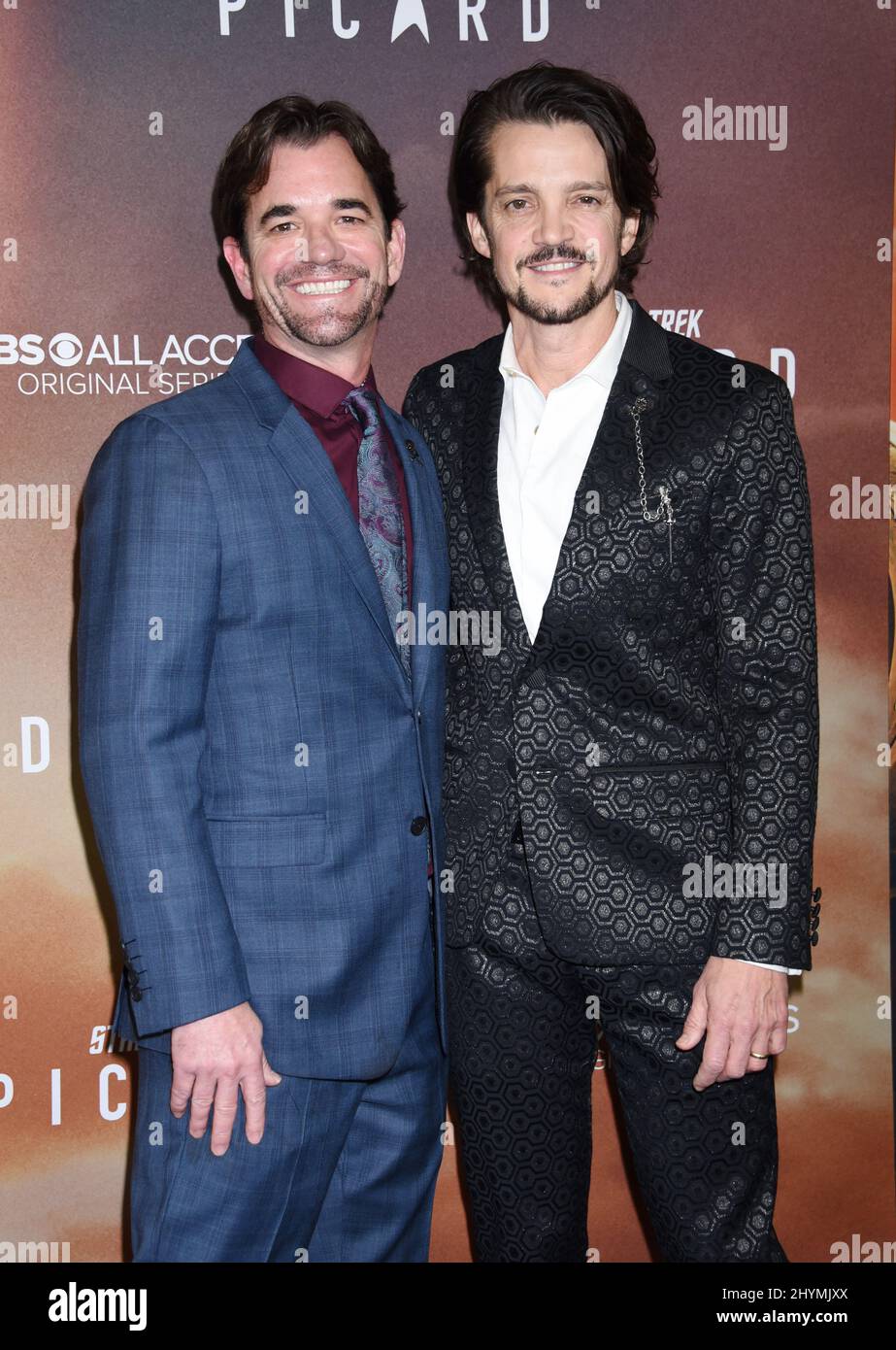 Jonathan Del Arco and Kyle Fritz at CBS All Access' "Star Trek: Picard ...