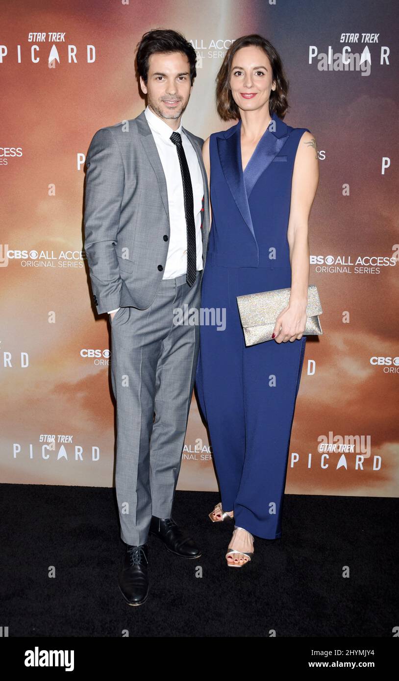 Santiago Cabrera and Anna Marcea at CBS All Access' "Star Trek: Picard ...