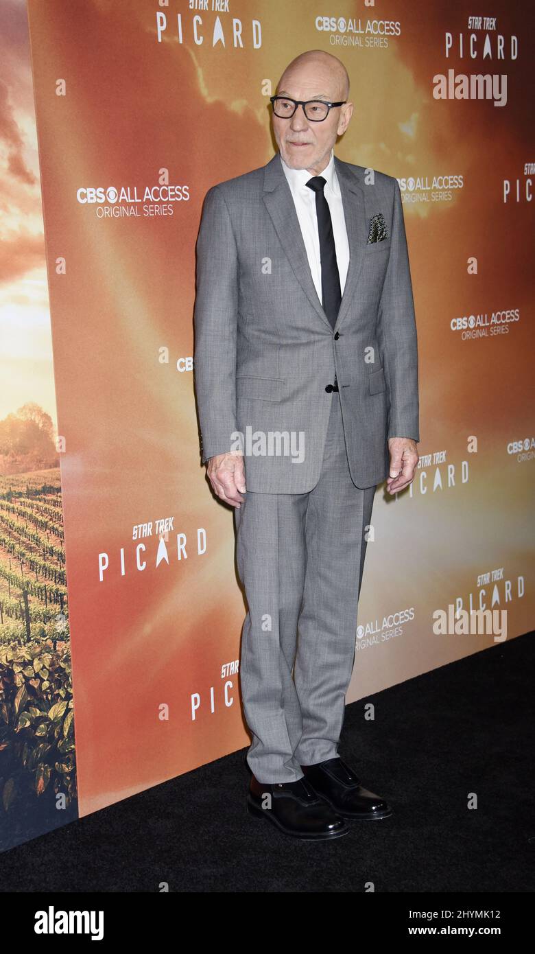 Sir Patrick Stewart at CBS All Access' "Star Trek: Picard" Los Angeles ...