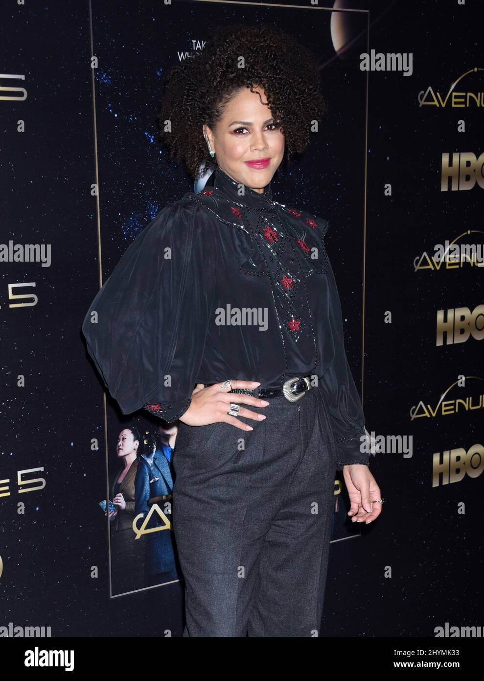 Lenora Crichlow at HBO's "Avenue 5" Los Angeles Premiere held at Avalon ...