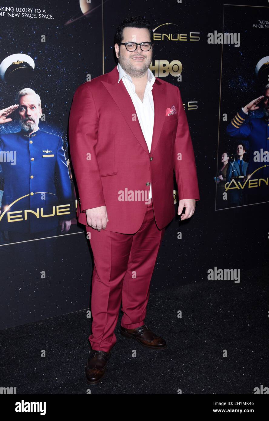 Josh Gad at HBO's "Avenue 5" Los Angeles Premiere held at Avalon Hollywood Stock Photo - Alamy