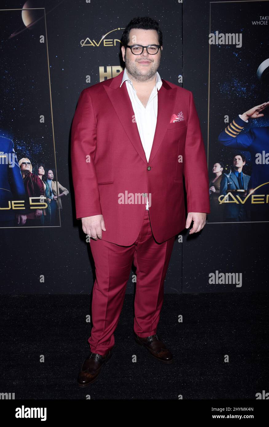 Josh Gad at HBO's "Avenue 5" Los Angeles Premiere held at Avalon Hollywood Stock Photo - Alamy