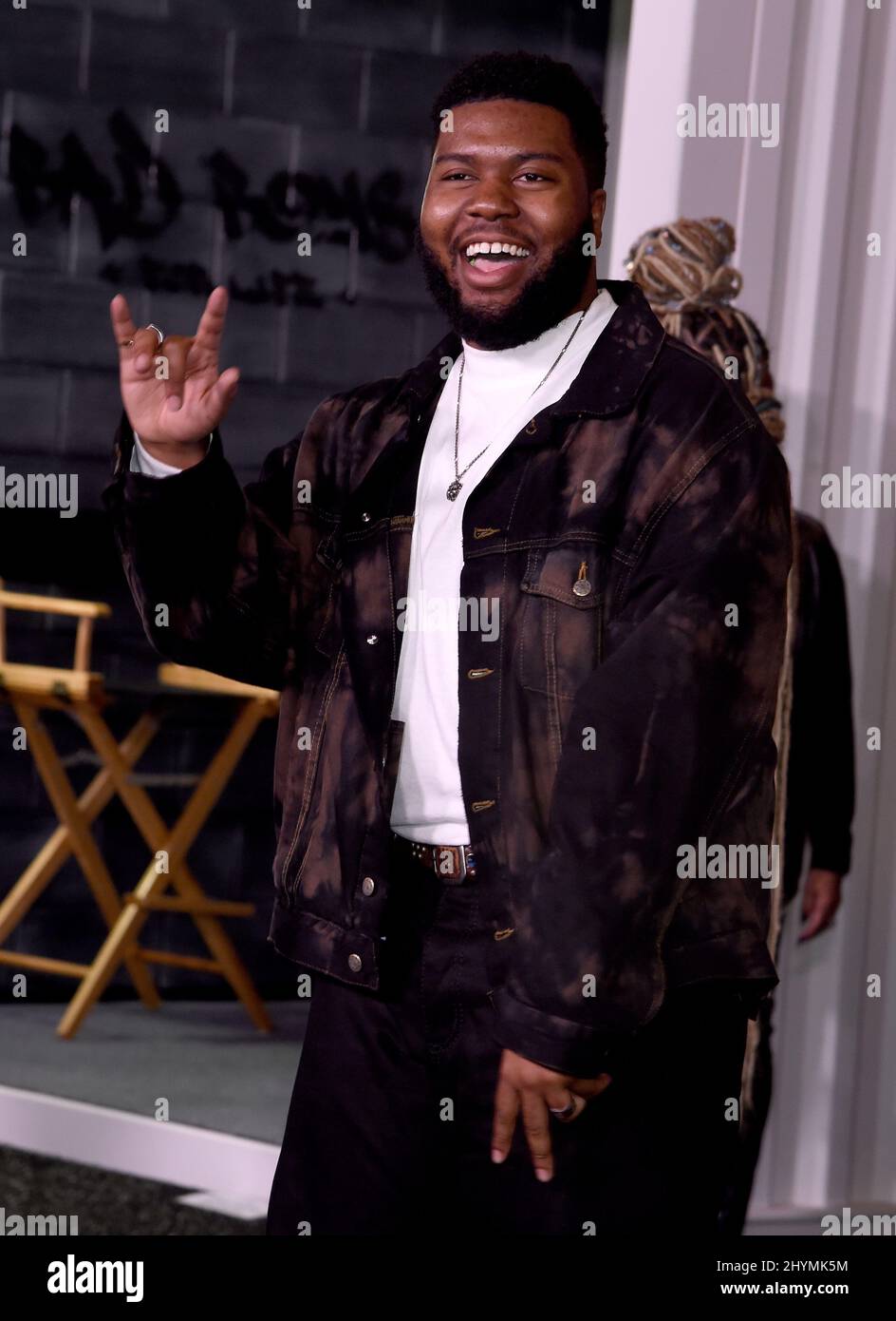 Khalid at the "Bad Boys For Life" Los Angeles premiere held at the TCL ...