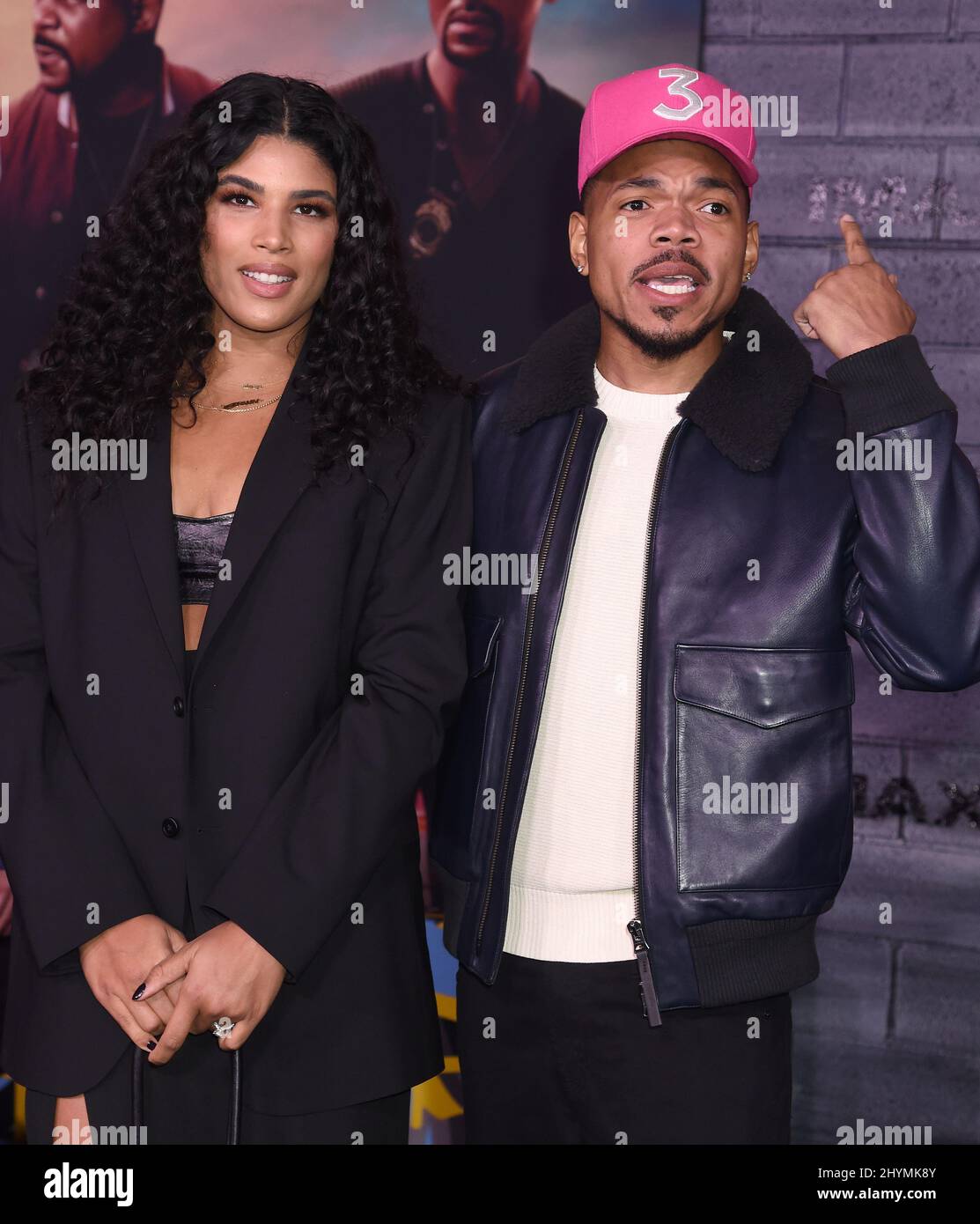 Chance The Rapper and Kirsten Corley at the "Bad Boys For Life" Los ...