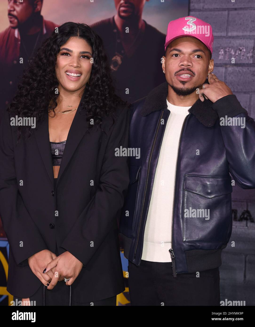 Chance The Rapper and Kirsten Corley at the "Bad Boys For Life" Los ...