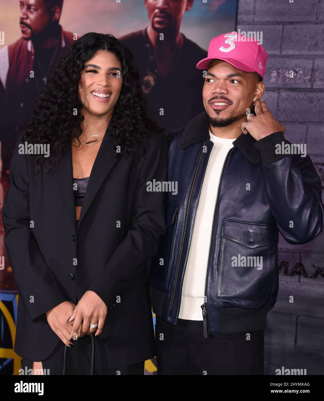 Chance The Rapper and Kirsten Corley at the "Bad Boys For Life" Los ...