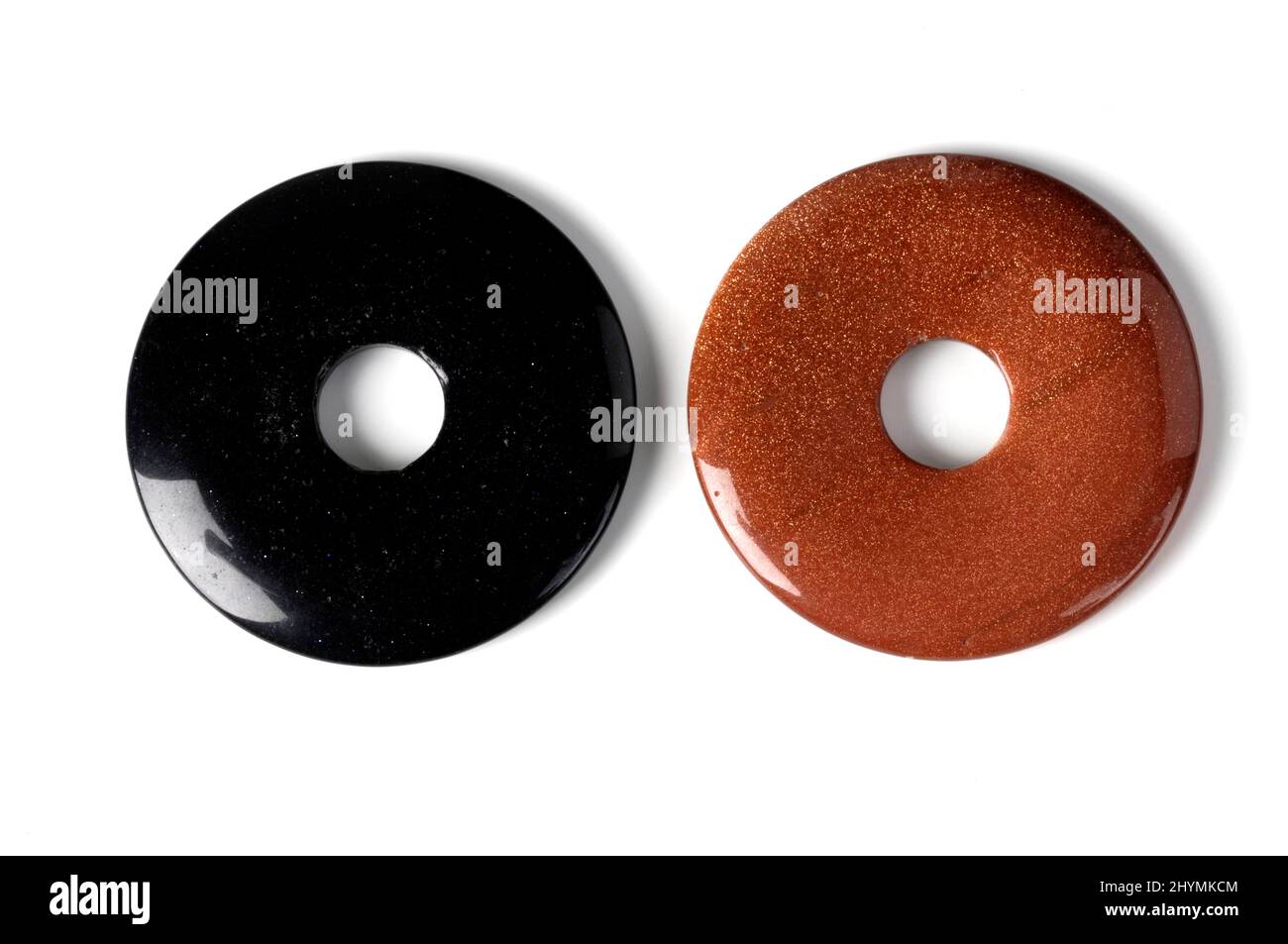 Goldstone healing stones Stock Photo - Alamy