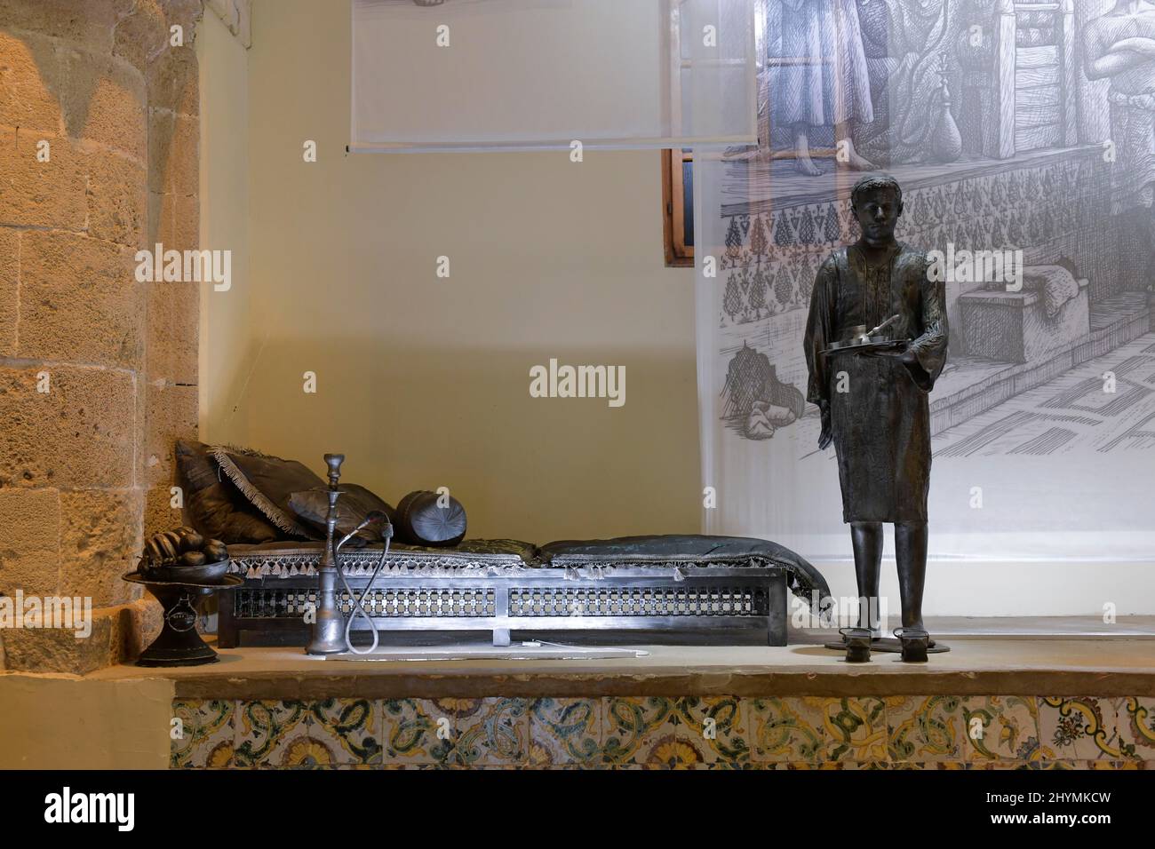 Al Basha Turkish bath, Acre, Israel Stock Photo - Alamy