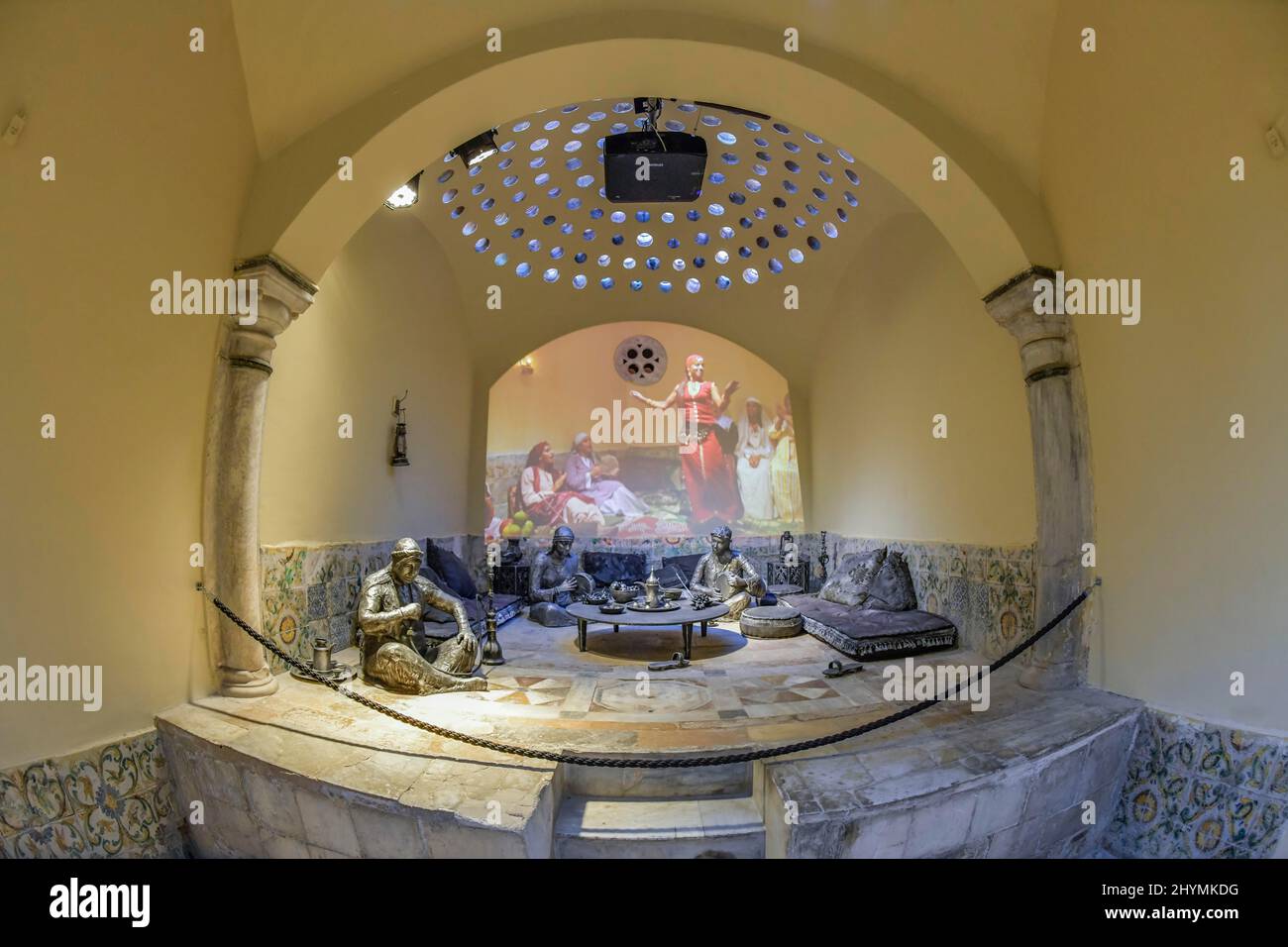 Al Basha Turkish bath, Acre, Israel Stock Photo - Alamy