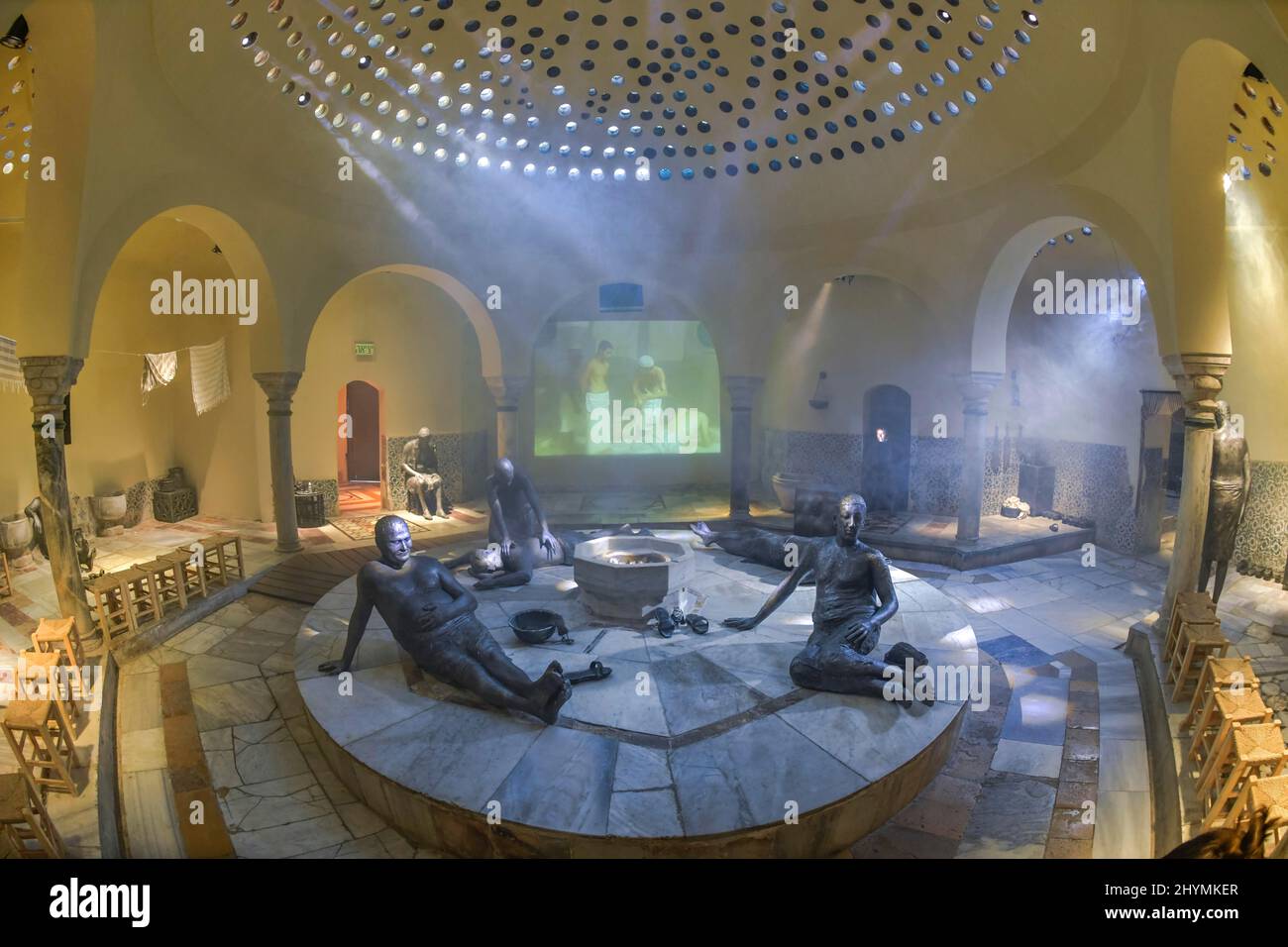 Al Basha Turkish bath, Acre, Israel Stock Photo - Alamy