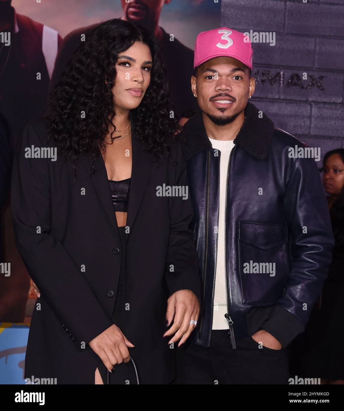 Chance The Rapper and Kirsten Corley at the "Bad Boys For Life" Los ...