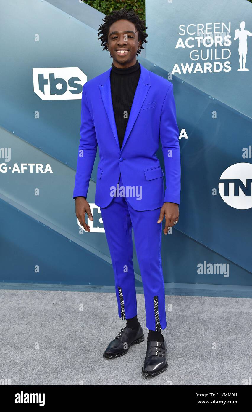 Caleb McLaughlin at the 26th Annual Screen Actors Guild Awards held at ...