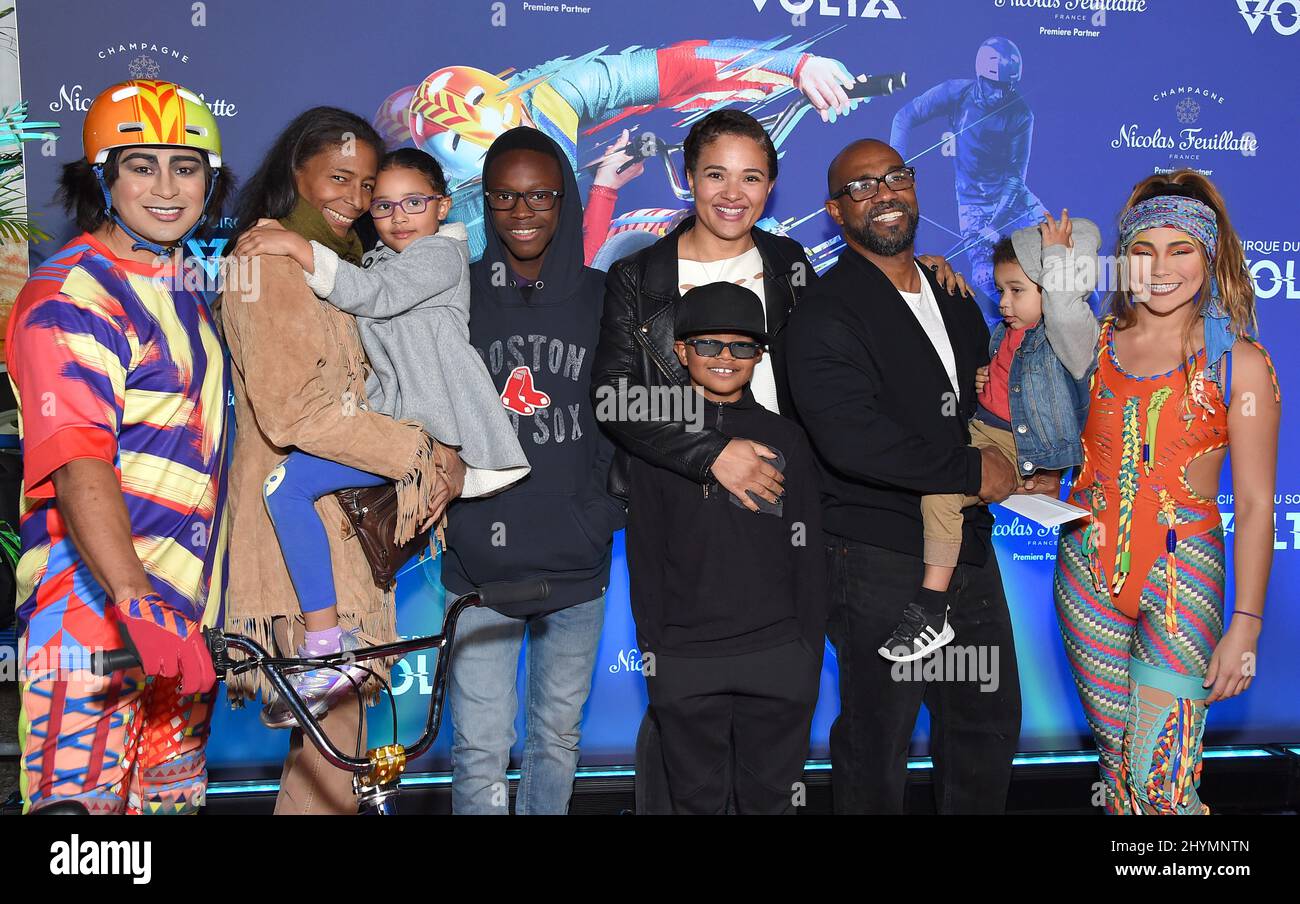 Michael Beech at Cirque du Soleil's VOLTA Los Angeles premiere held at ...