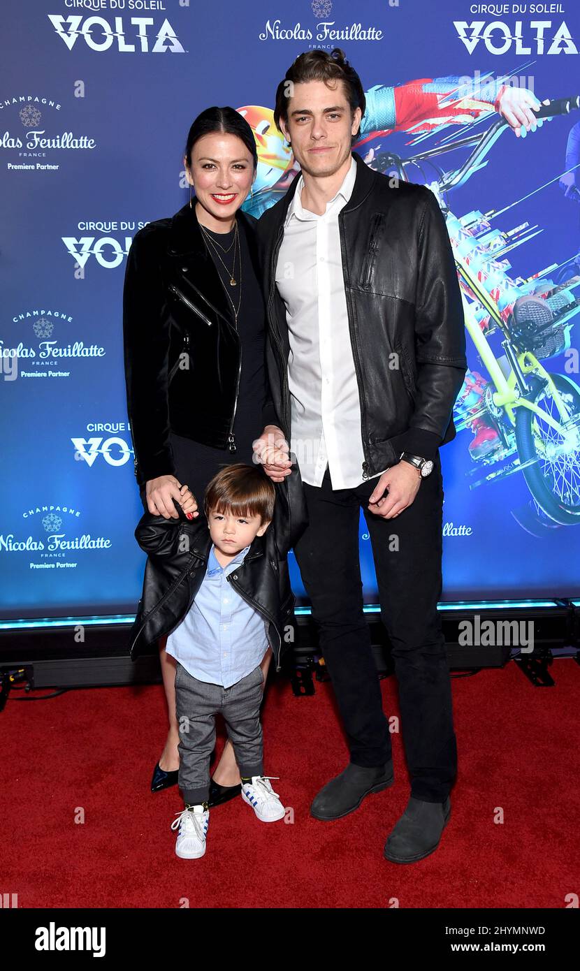 Sebastian Cole and Layla Witmer at Cirque du Soleil's VOLTA Los Angeles ...