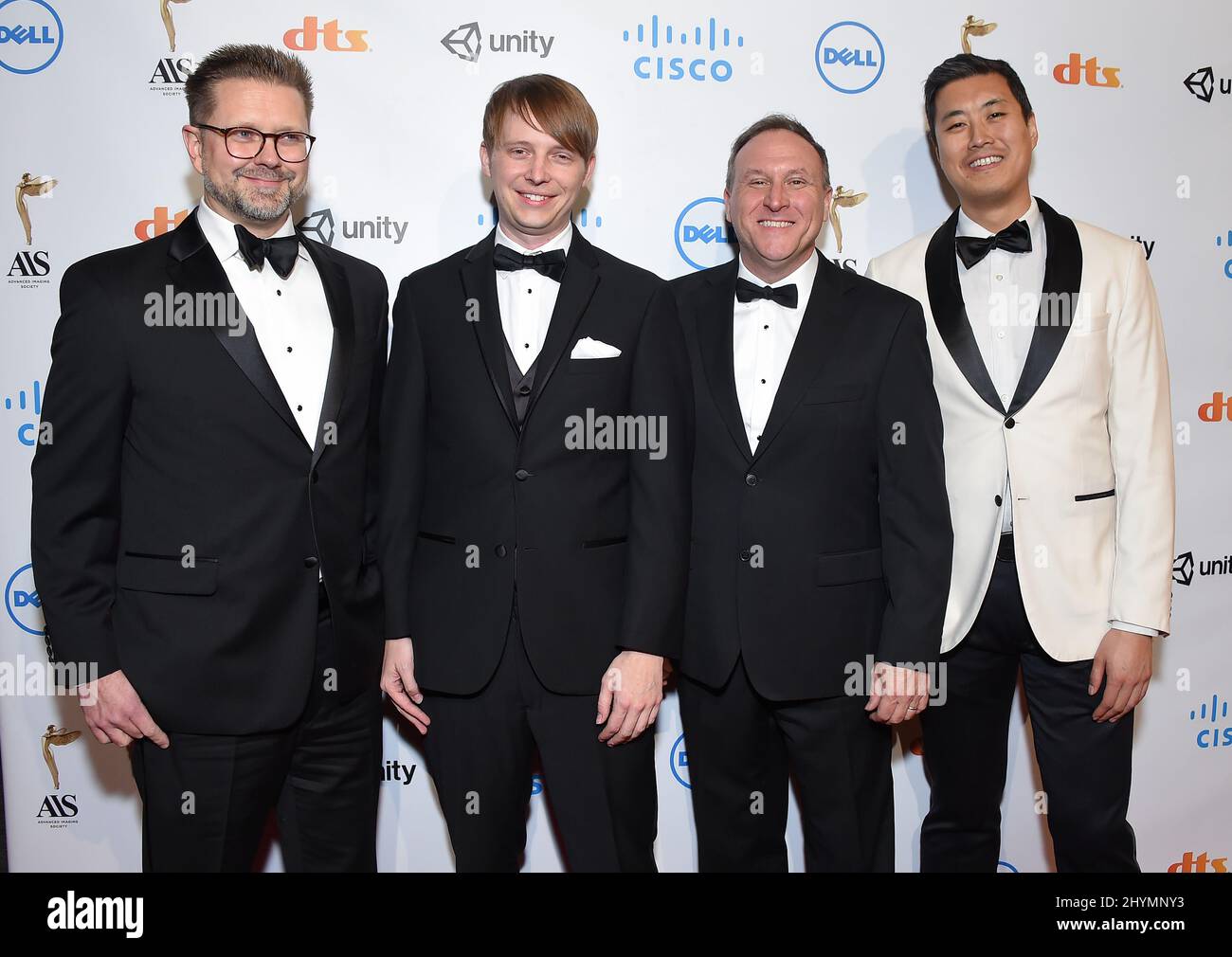 Paul Bailey, Greg Johnson, Scott Trowbridge and Bei Yang attending the ...