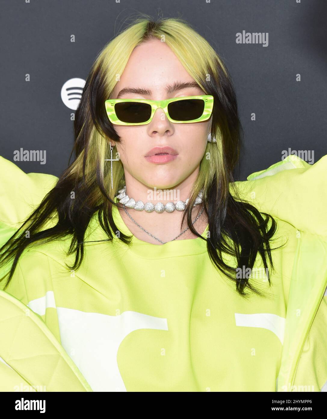 Billie Eilish arriving to the Spotify Best New Artist 2020 Party at The ...