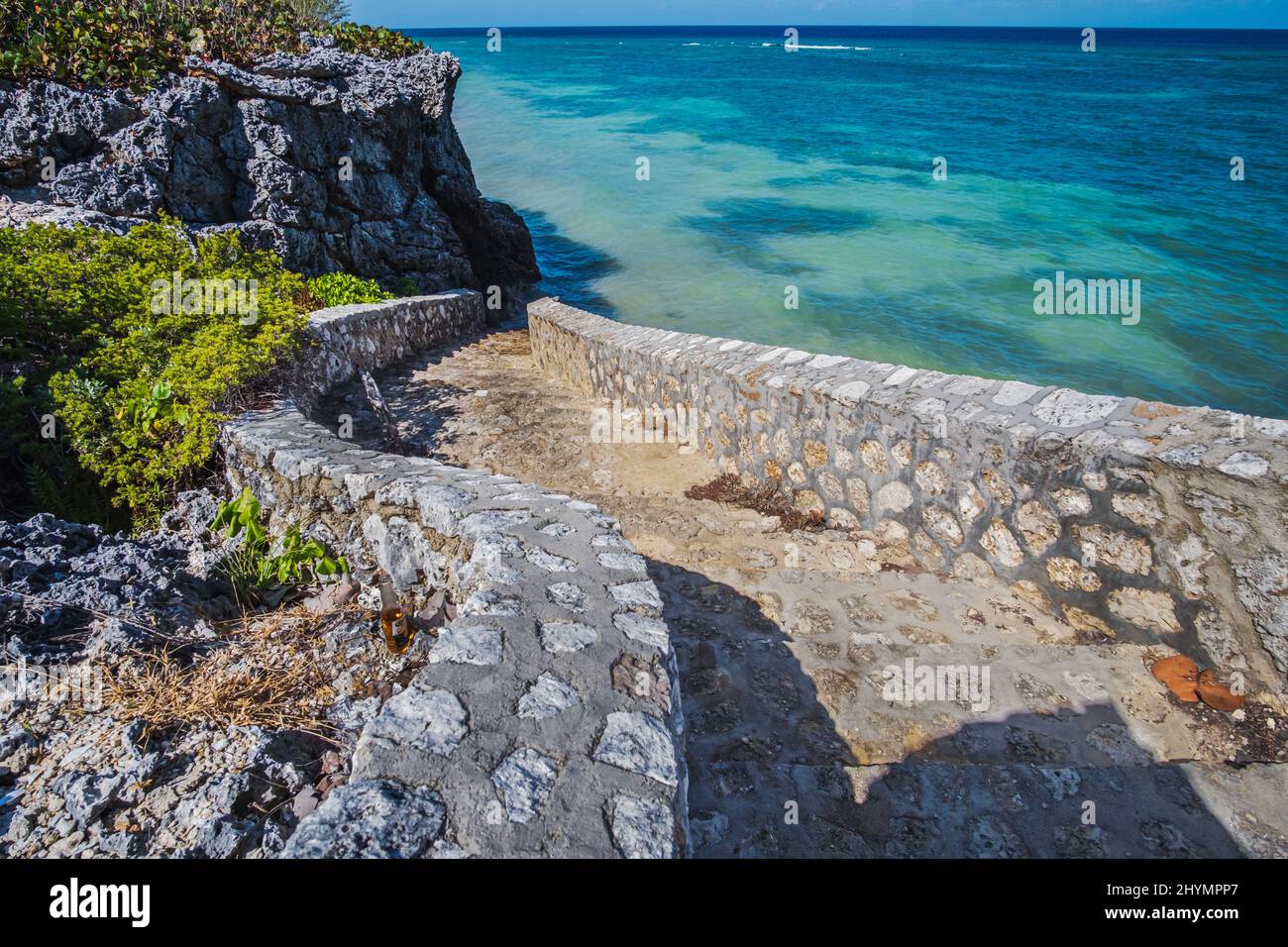 Barefoot Beach Steps Stock Photo - Alamy
