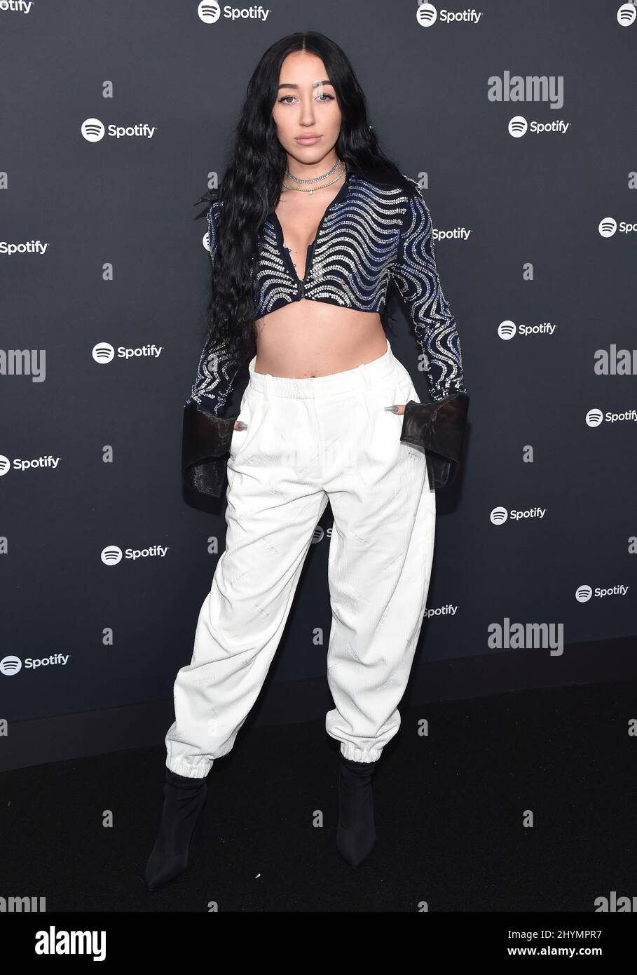 Noah Cyrus arriving to the Spotify Best New Artist 2020 Party at The ...