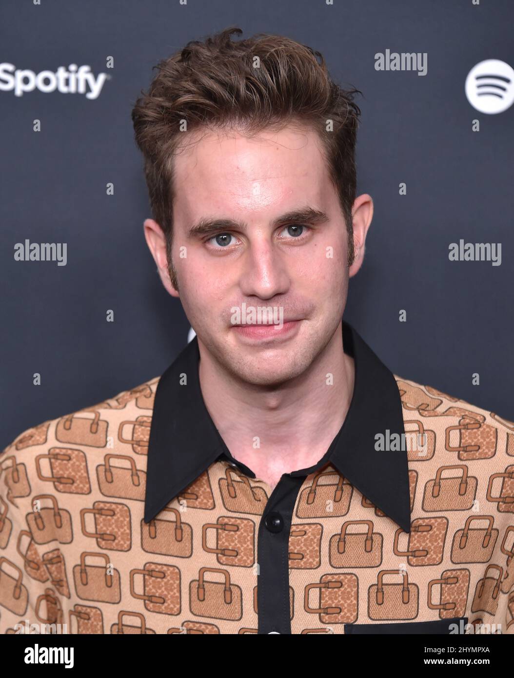 Ben Platt arriving to the Spotify Best New Artist 2020 Party at The Lot ...