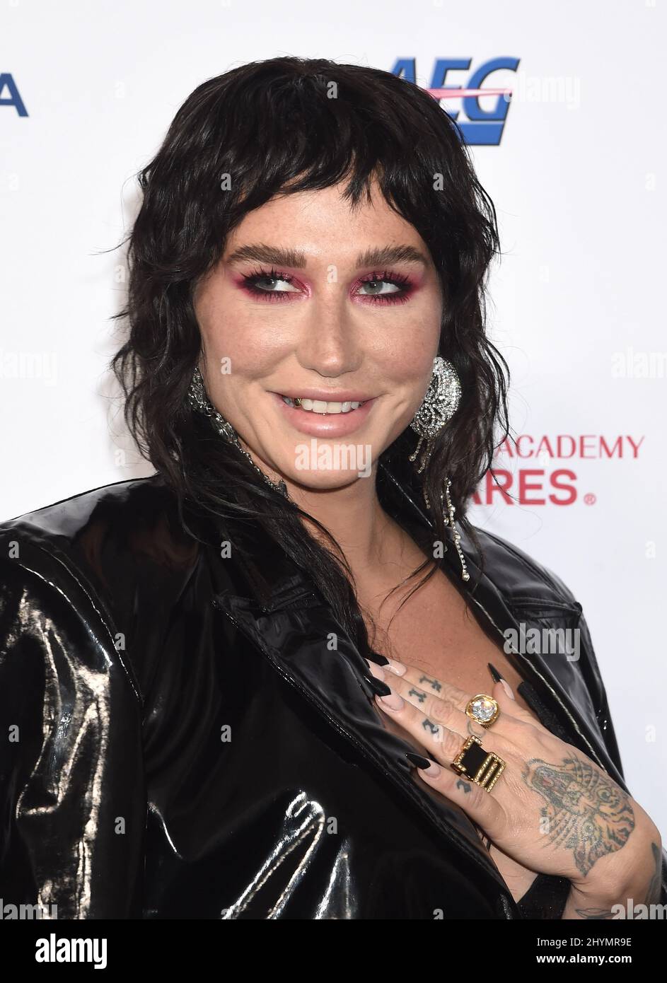 Kesha attending the MusiCares Person Of The Year Honoring Aerosmith ...