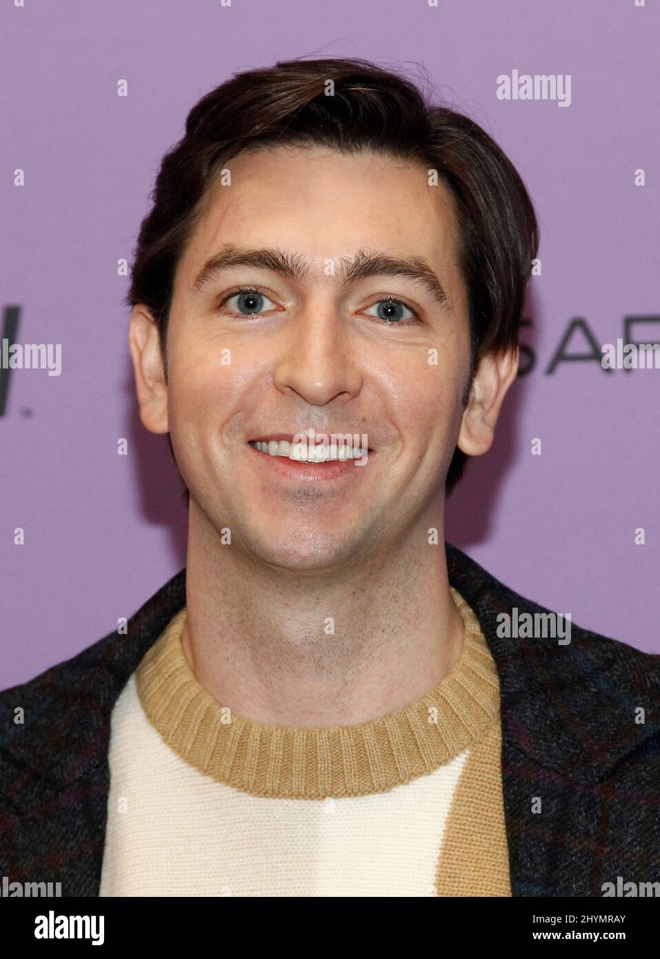 Nicholas Braun at the premiere of "Zola" during the 2020 Sundance Film ...