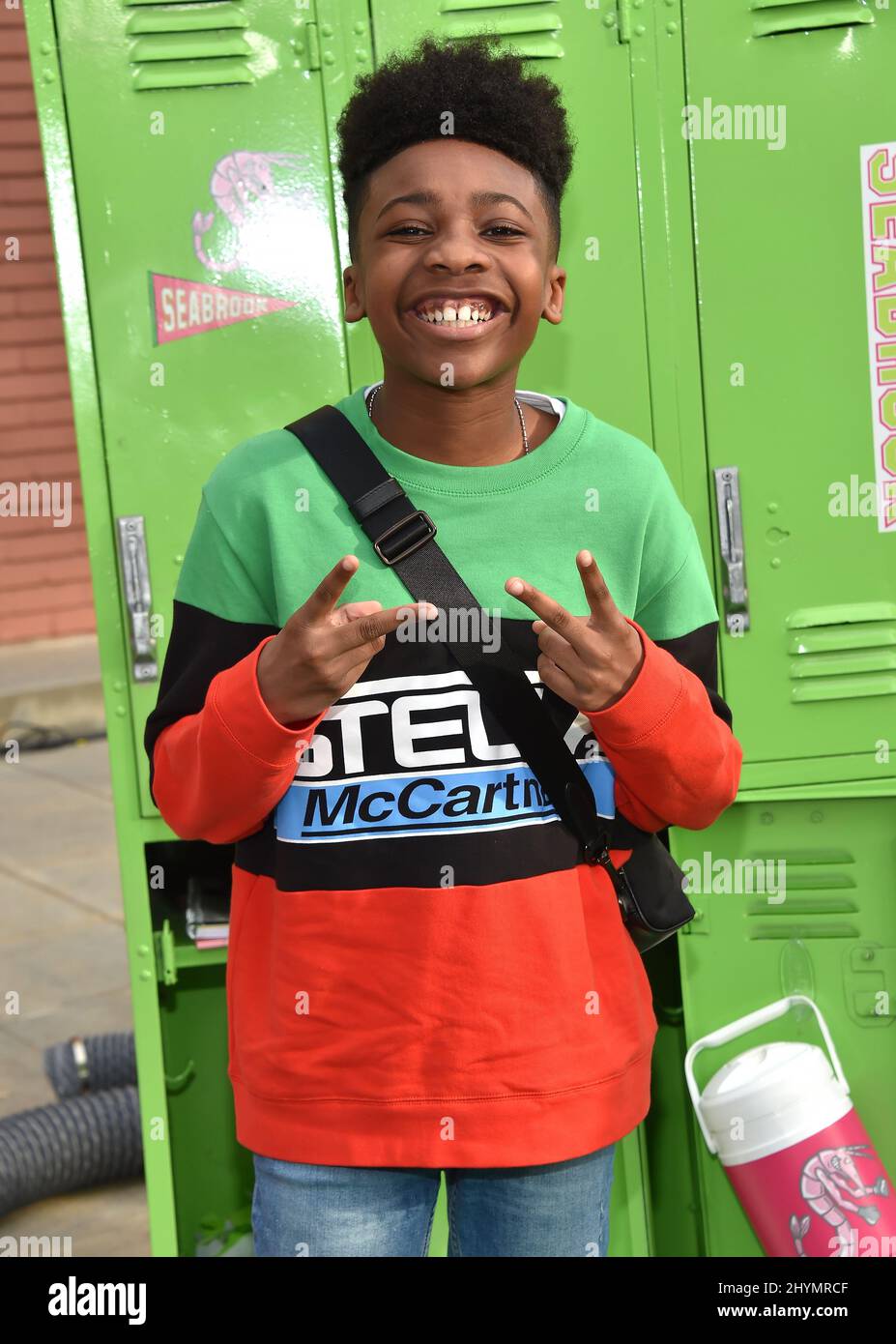 Christian J. Simon arriving to the Disney Channel Original Movie ...