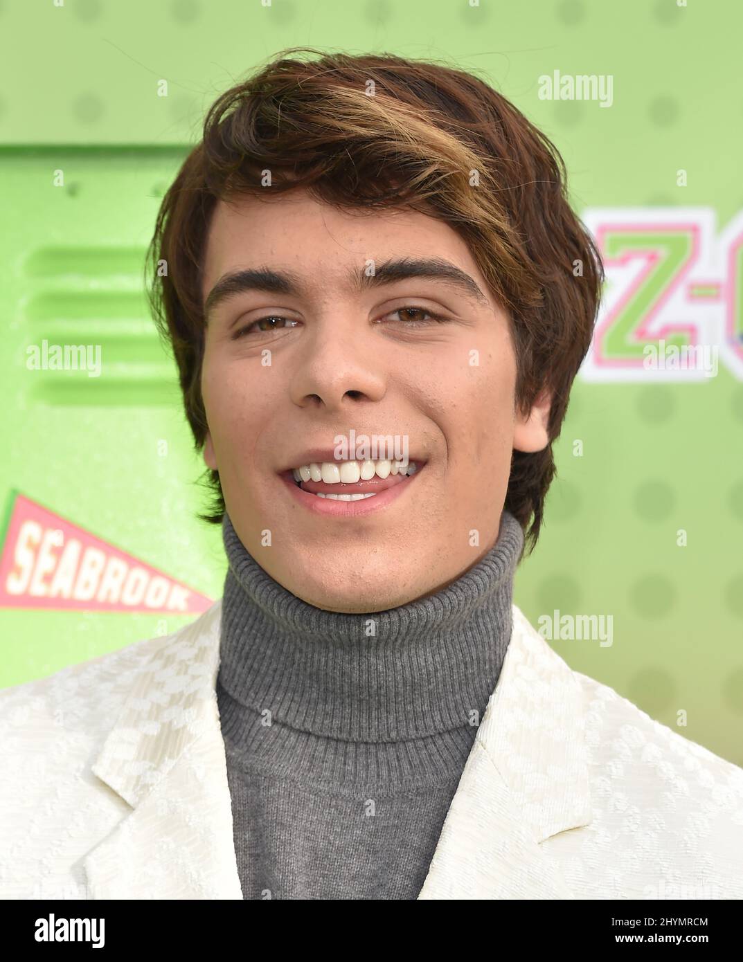 Pearce Joza arriving to the Disney Channel Original Movie €˜Zombies 2 ...