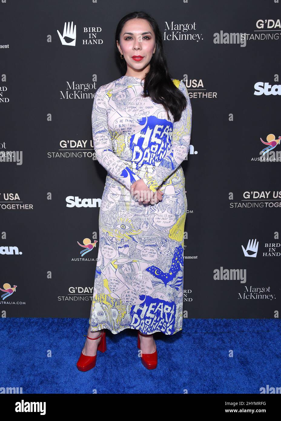 Eleanor Steiner arriving to the G'Day USA 2020 at Beverly Wilshire ...