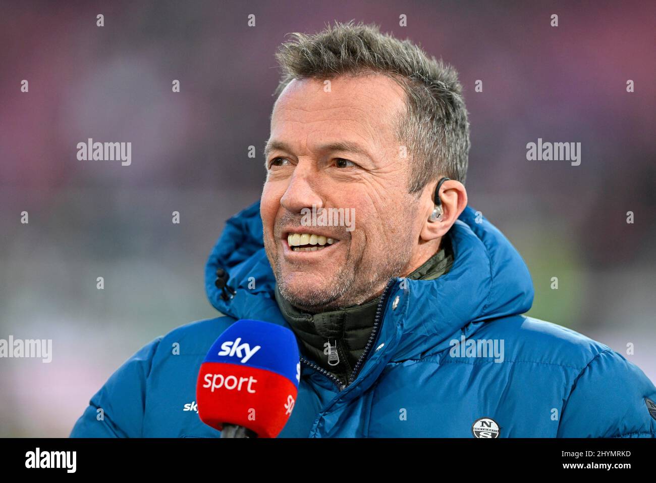 SKY Sport TV Expert Lothar Matthaeus Microphone With Logo Mercedes sky-sport-tv-expert-lothar-matthaeus-microphone-with-logo-mercedes