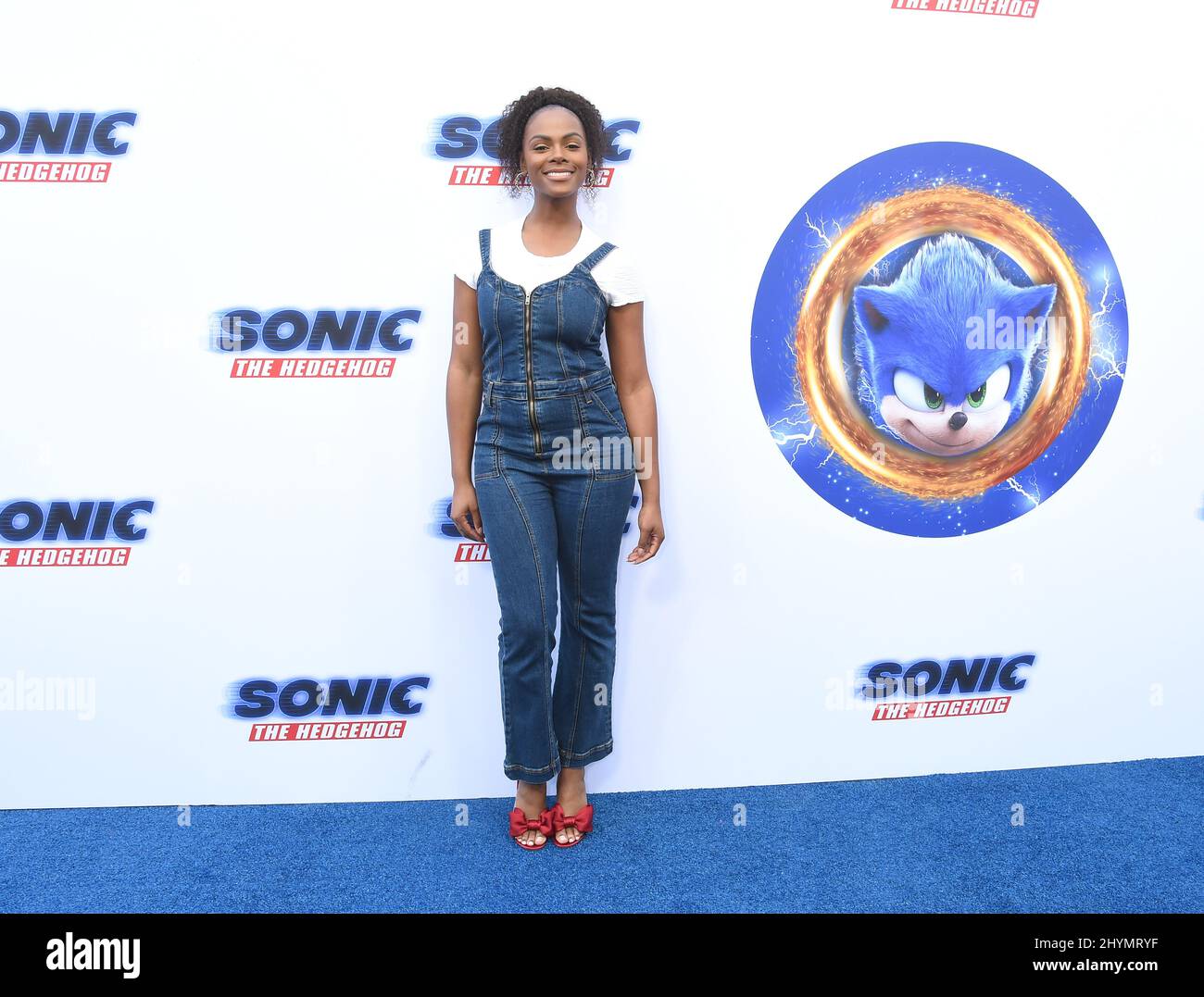 Tika Sumpter at the "Sonic The Hedgehog" Family Day Event held at ...
